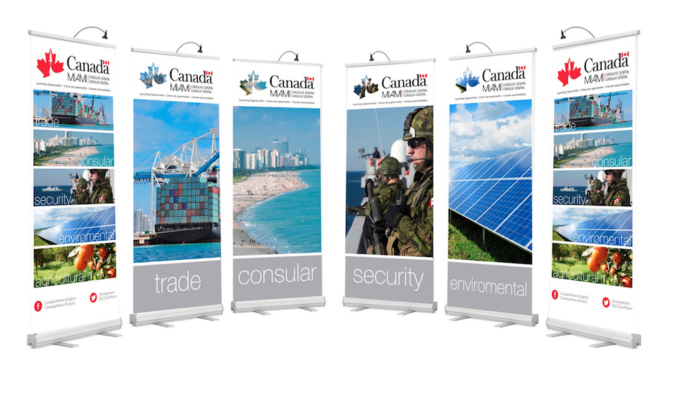 Consulate of Canada in Florida: Rebranding by DecoGraphic